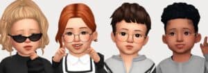 37+ Sims 4 Glasses CC: Round, Oval, & Aviator Frames - We Want Mods