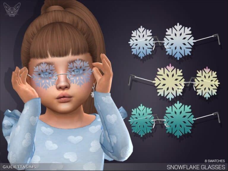37+ Sims 4 Glasses CC: Round, Oval, & Aviator Frames - We Want Mods