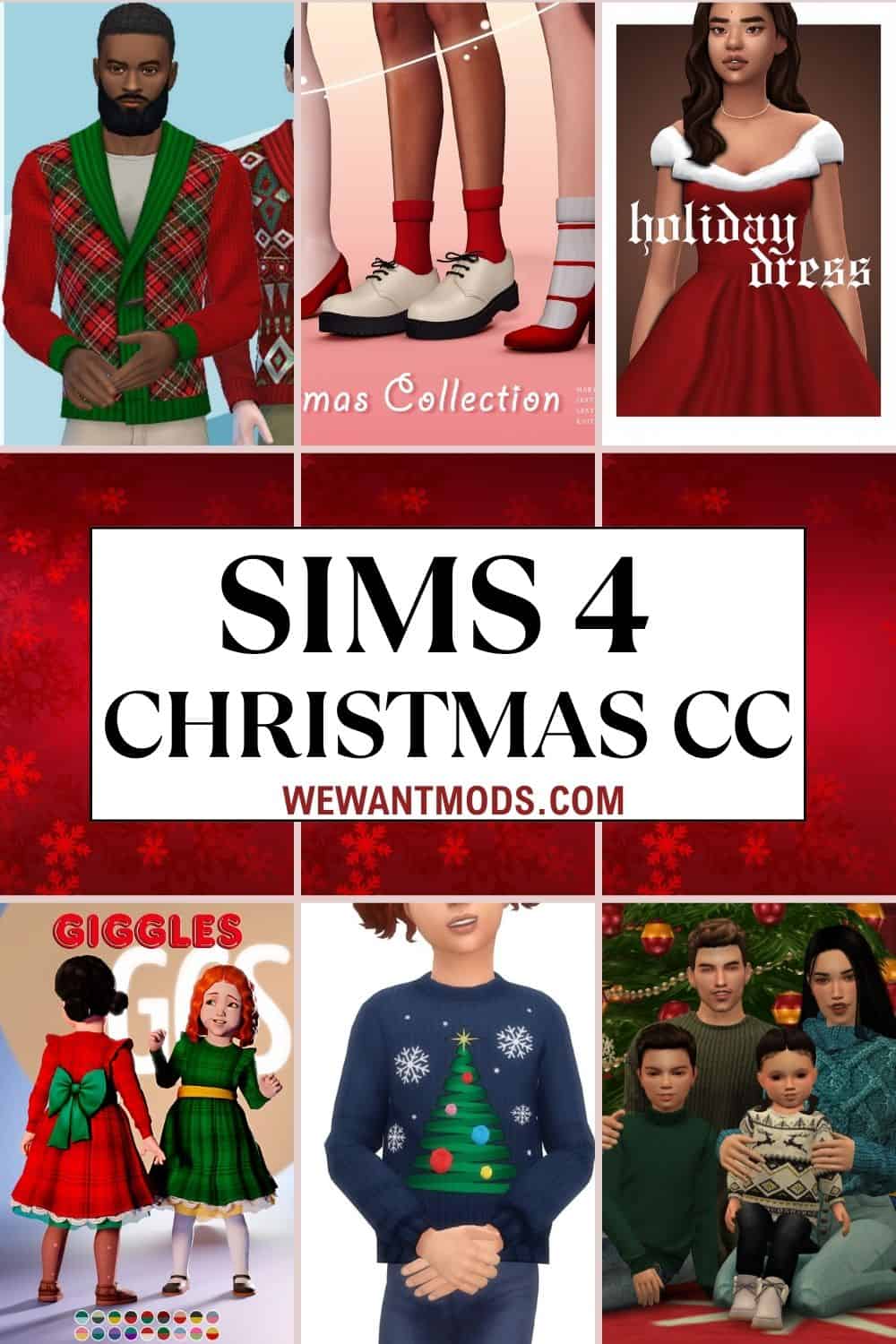 43+ Sims 4 Christmas CC: Holiday Decor, Clothes & Shoes - We Want Mods