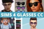 37+ Sims 4 Glasses CC: Round, Oval, & Aviator Frames - We Want Mods