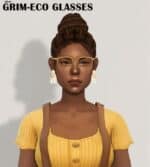 37+ Sims 4 Glasses CC: Round, Oval, & Aviator Frames - We Want Mods