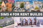 37+ Sims 4 For Rent Builds: Apartments To Rowhouses - We Want Mods