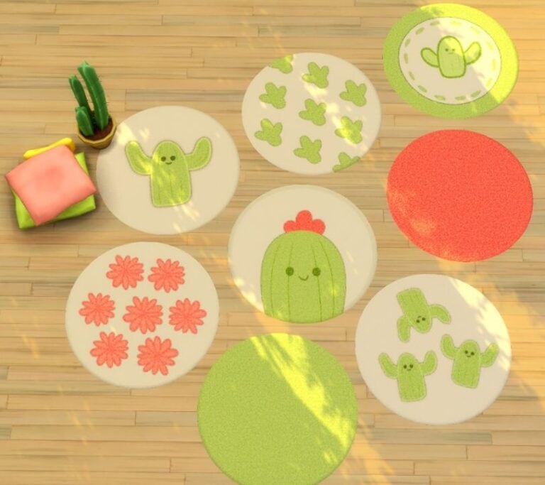 27+ Sims 4 Rugs CC: Carpets, Runners & Fluffy Rugs - We Want Mods