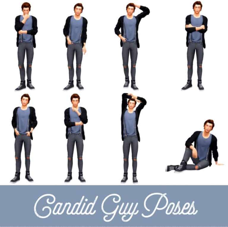 31+ Top Sims 4 Male Poses: Snap The Perfect Shots - We Want Mods