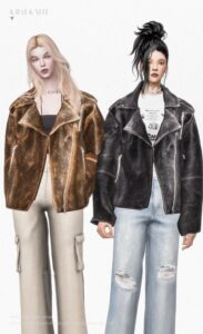 23+ Sims 4 Leather Jackets: Upgrade Your Sims' Style - We Want Mods