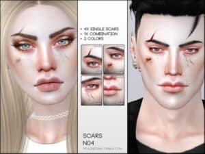 29+ Sims 4 Scars CC: Acne, Face & Body Scars - We Want Mods