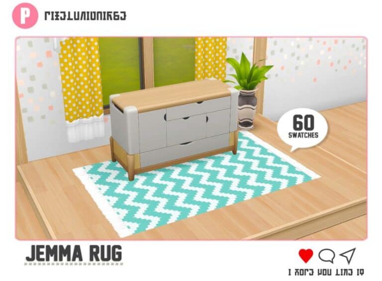 27+ Sims 4 Rugs CC: Carpets, Runners & Fluffy Rugs - We Want Mods