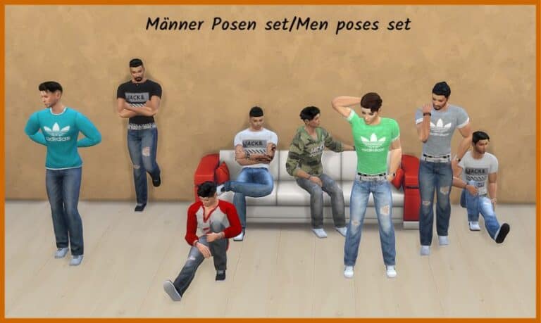 31+ Top Sims 4 Male Poses: Snap The Perfect Shots - We Want Mods