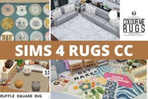 27+ Sims 4 Rugs CC: Carpets, Runners & Fluffy Rugs - We Want Mods