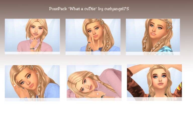 33+ Best Sims 4 Gallery Poses (Free Downloads) - We Want Mods