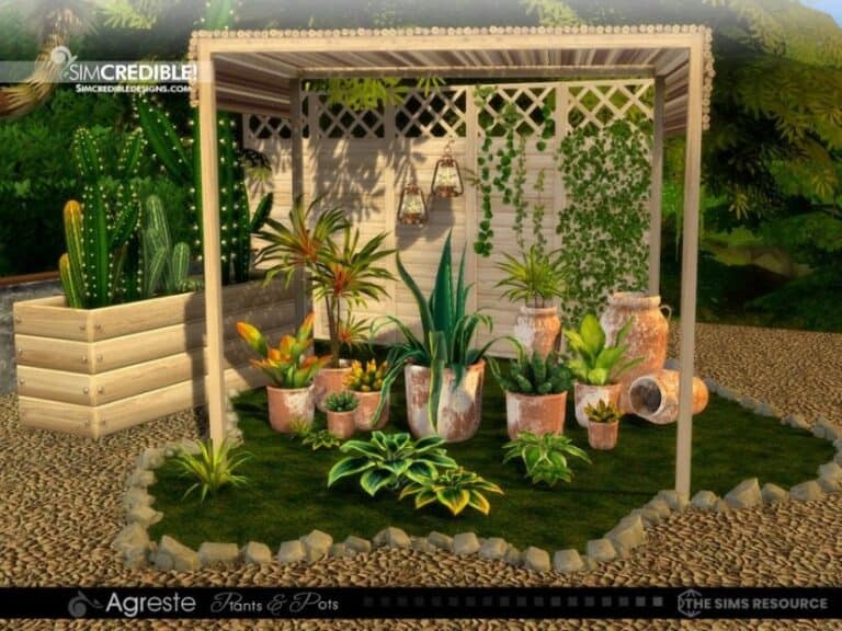 33+ Sims 4 Plant CC: Potted, Hanging, Ivy & More - We Want Mods