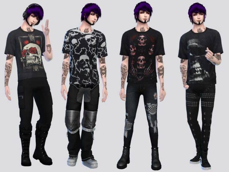 39+ Sims 4 Goth CC: Unleash Your Sims' Dark Side - We Want Mods