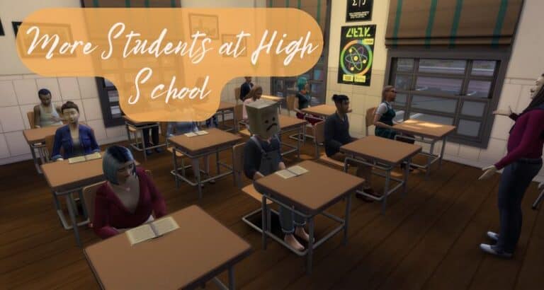 17+ Sims 4 School Mods: Activities, Classroom, & More - We Want Mods