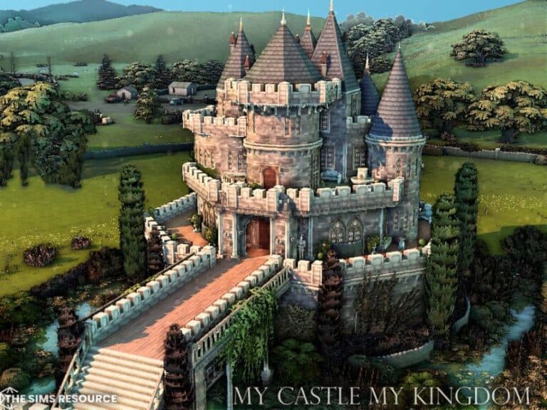 21+ Sims 4 Castle Builds: Traditional, Medieval & More - We Want Mods