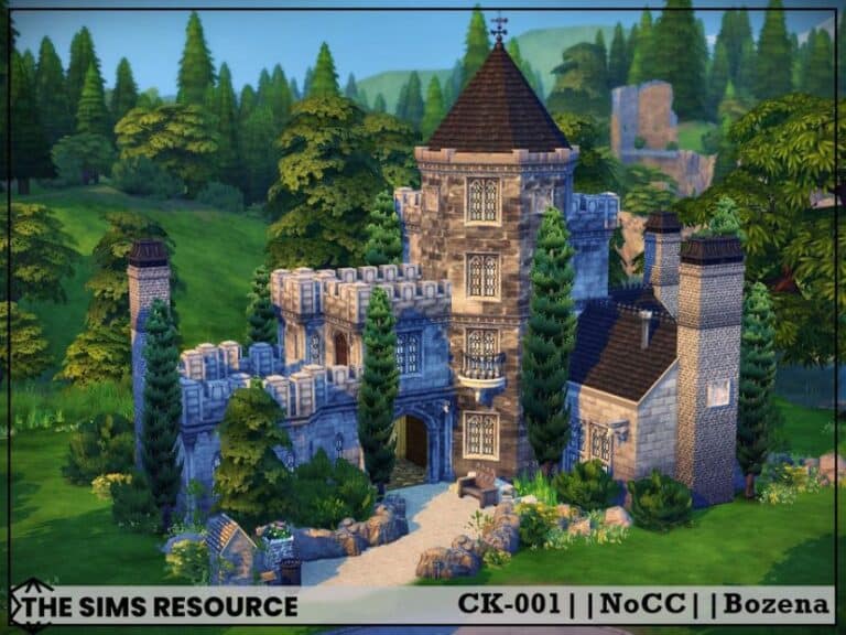 21+ Sims 4 Castle Builds: Traditional, Medieval & More - We Want Mods