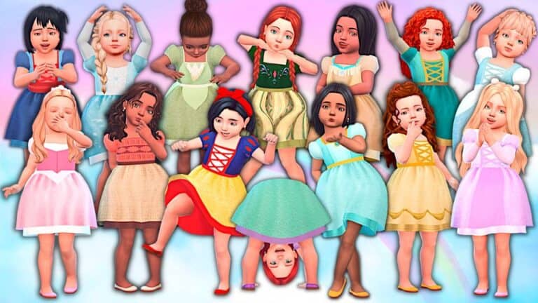 31+ Sims 4 Princess CC: Gowns, Heels & Accessories - We Want Mods