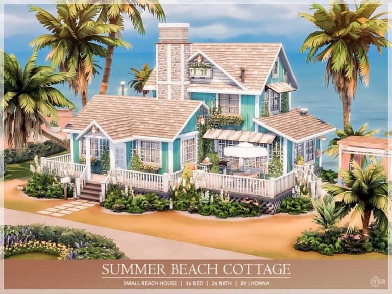 27+ Sims 4 Beach Houses: A Tropical Paradise - We Want Mods