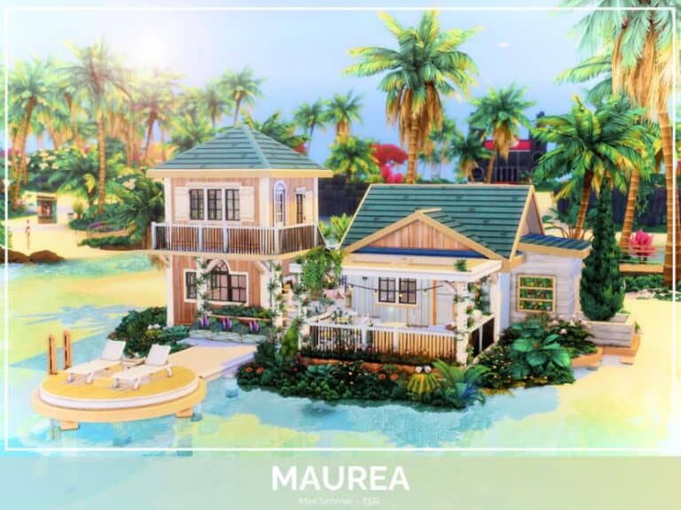 27+ Sims 4 Beach Houses: A Tropical Paradise - We Want Mods