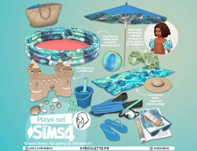 31+ Sims 4 Pool CC: Diving Board, Lounge Chairs & More - We Want Mods