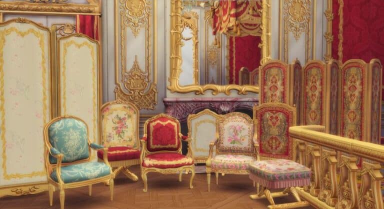 26+ Sims 4 Royal Furniture CC: Beds, Sofas, & More - We Want Mods