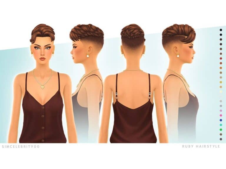 37+ Sims 4 Short Hair CC: For An Easy Breezy Look - We Want Mods