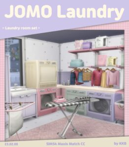 17+ Sims 4 Laundry CC & Mods: Appliances & Decor - We Want Mods