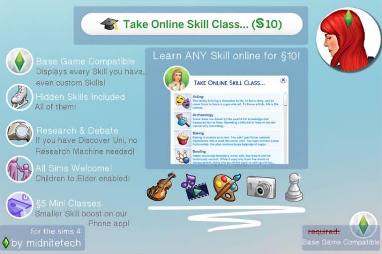 17+ Sims 4 School Mods: Activities, Classroom, & More - We Want Mods