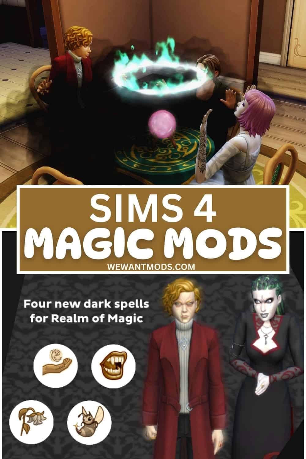 20+ Sims 4 Magic Mods: Spells, Careers & More - We Want Mods
