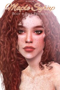 29+ Sims 4 Freckles: For Noses, Cheeks & Body - We Want Mods