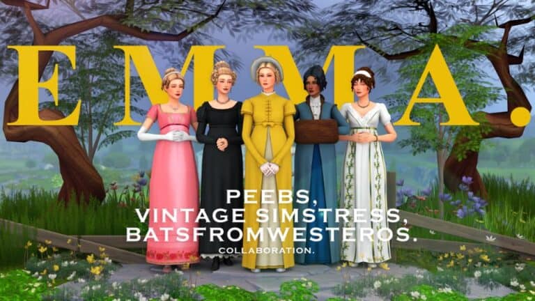27+ Sims 4 Bridgerton CC & Builds, Poses, Regency Mod - We Want Mods