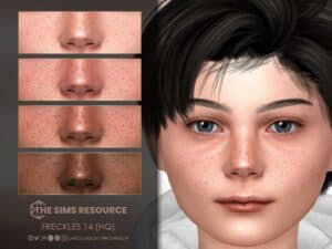 29+ Sims 4 Freckles: For Noses, Cheeks & Body - We Want Mods