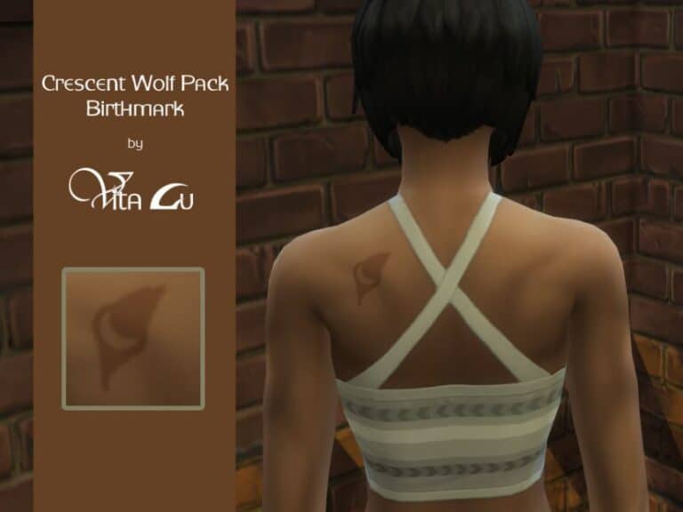 10+ Sims 4 Birthmarks: For The Face & Body - We Want Mods