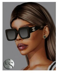 37+ Sims 4 Glasses CC: Round, Oval, & Aviator Frames - We Want Mods