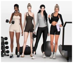 35+ Sims 4 Activewear CC: Joggers, Yoga Sets & More - We Want Mods