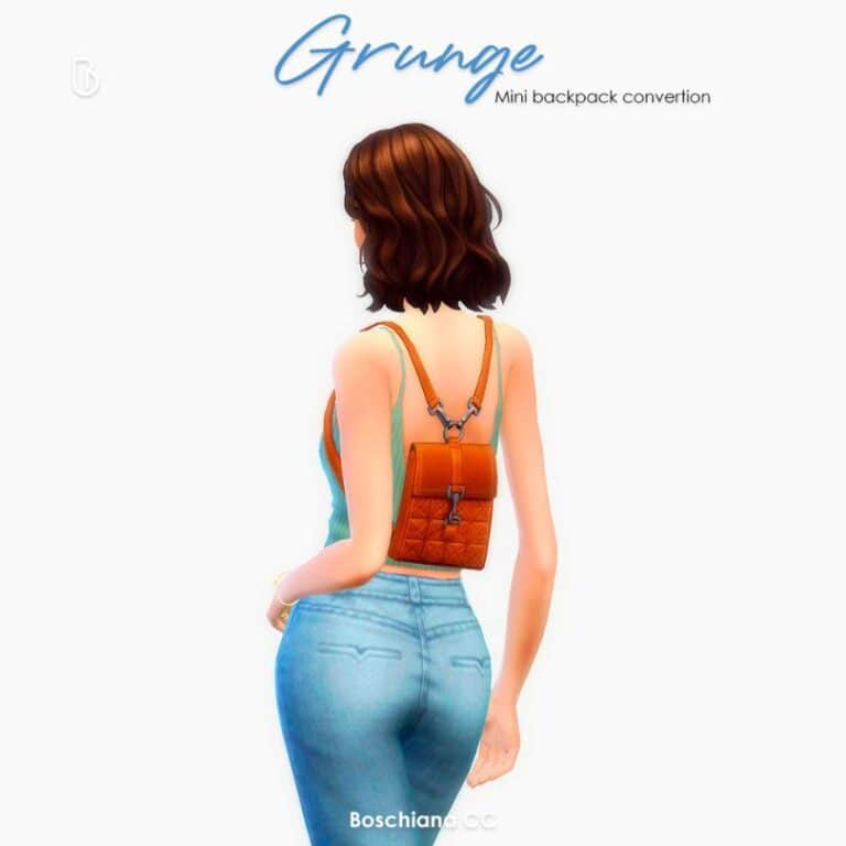 31+ Sims 4 Bags CC (Purses, Duffle Bag And Backpacks) - We Want Mods