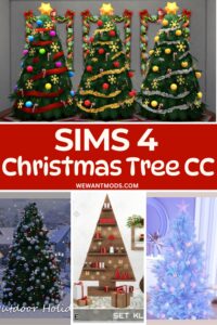 25+ Sims 4 Christmas Tree CC: Spruce To Metal Designs - We Want Mods