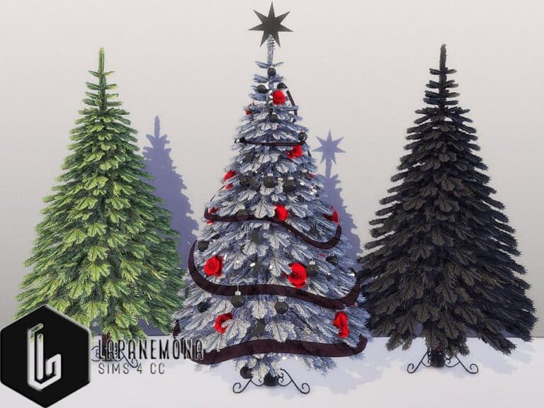25+ Sims 4 Christmas Tree CC: Spruce To Metal Designs - We Want Mods