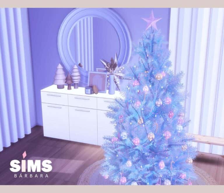25+ Sims 4 Christmas Tree CC: Spruce To Metal Designs - We Want Mods