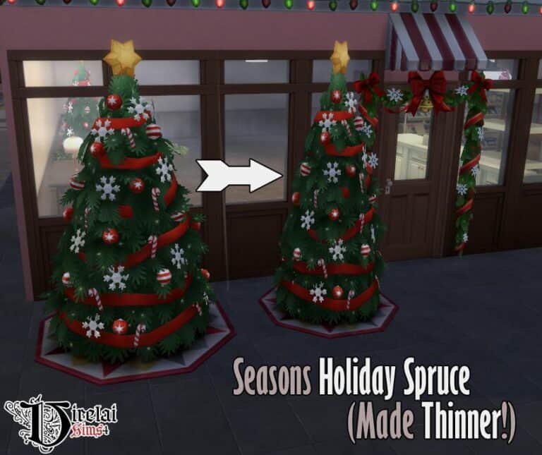 25+ Sims 4 Christmas Tree CC: Spruce To Metal Designs - We Want Mods