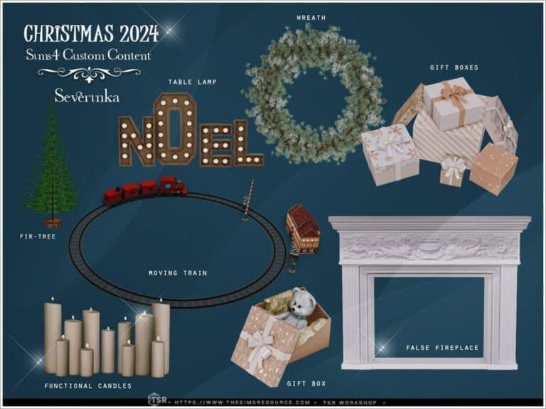 47+ Sims 4 Christmas CC: Holiday Decor, Clothes & Shoes - We Want Mods