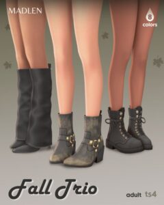 35+ Sims 4 CC Boots: UGGs, Flats & Knee Highs - We Want Mods