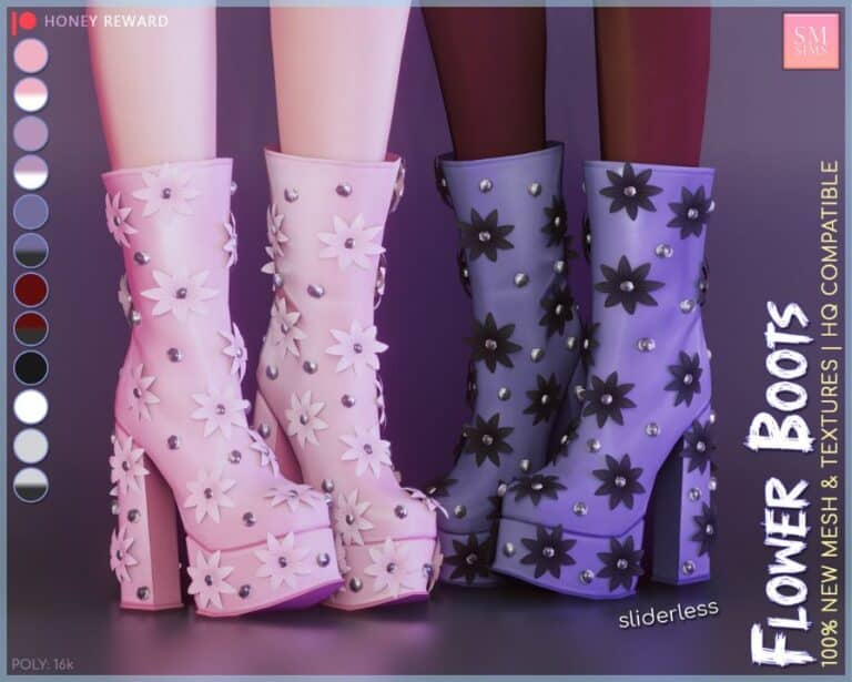 35+ Sims 4 CC Boots: UGGs, Flats & Knee Highs - We Want Mods
