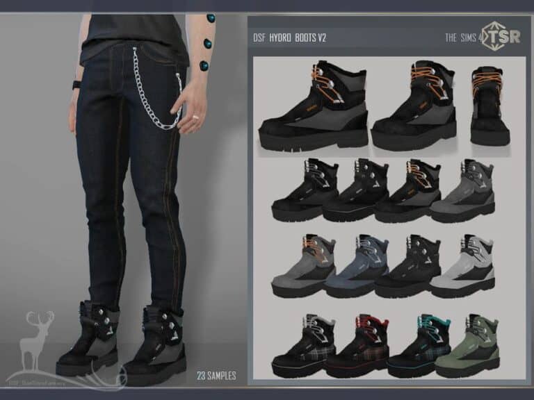 35+ Sims 4 CC Boots: UGGs, Flats & Knee Highs - We Want Mods