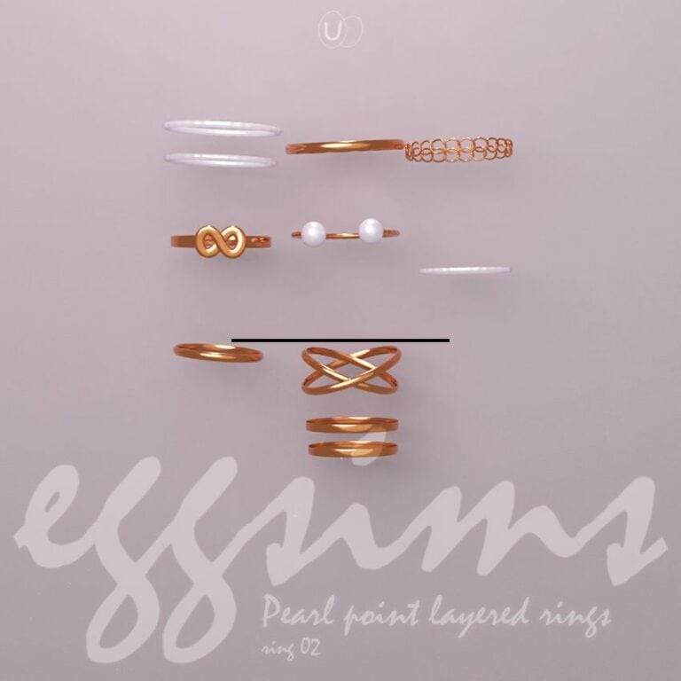 35+ Sims 4 Jewelry CC: Earrings, Necklaces & Rings - We Want Mods