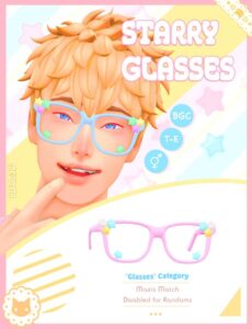 37+ Sims 4 Glasses CC: Round, Oval, & Aviator Frames - We Want Mods
