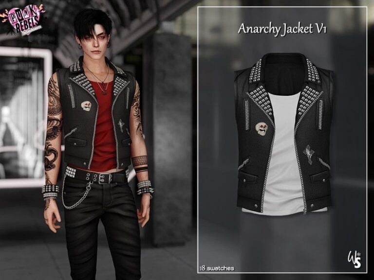 Sims 4 Punk CC Picks That Bring The Edge - We Want Mods