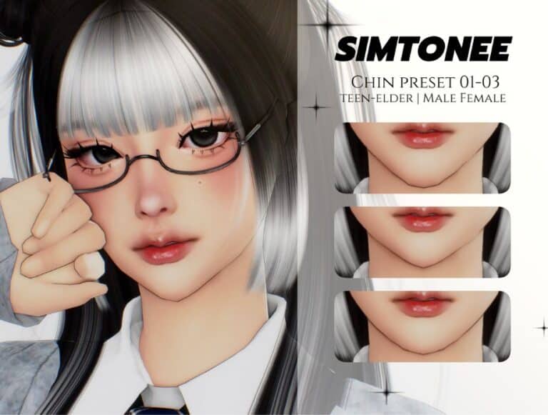 27+ Sims 4 Presets: Ears, Chin & Face Presets - We Want Mods