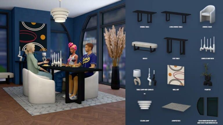 Top Sims 4 Dining Room CC You Need In Your Game - We Want Mods