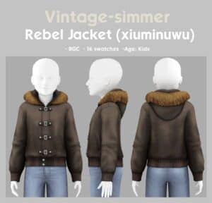 Stylish Sims 4 Jacket And Coat CC For Every Wardrobe - We Want Mods